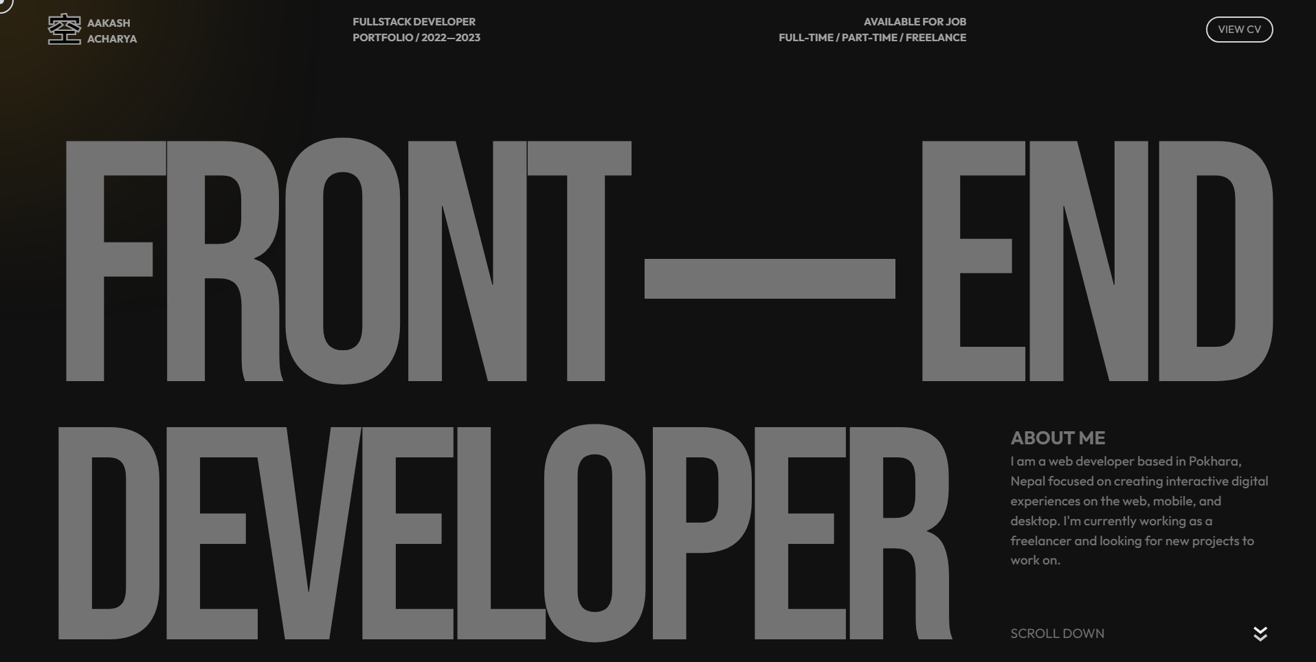 Aakash — Developer